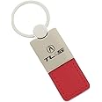 Amazon.com: AU-TOMOTIVE GOLD Rectangular Leather Key Chain for Acura TL ...