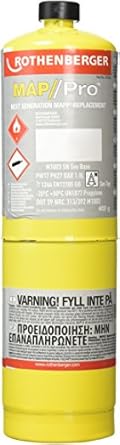 Rothenberger 35536 MAP//PRO 399.7g Disposable: Amazon.co.uk: Business ...