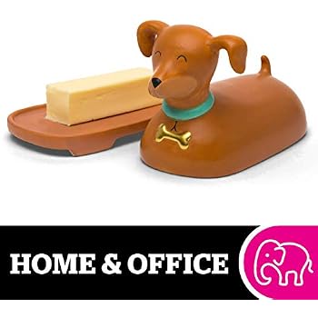 Amazon.com | BigMouth Inc. Weiner Dog Ceramic Butter Dish - Hilarious ...