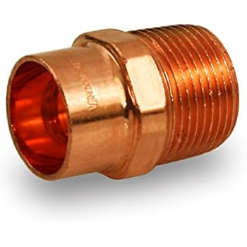 Everflow Supplies CCMU0034-NL 3/4" Lead Free Copper Union Fitting with ...