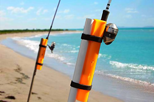 Pier-A-Mount Universal Fishing Rod Holder - Mounts Quick and Easy with ...