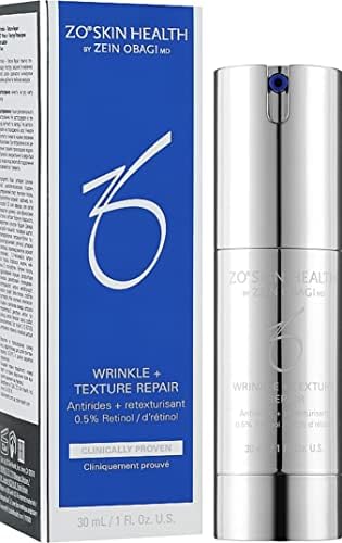 سعر ZO SKIN HEALTH WRINKLE + TEXTURE REPAIR 0.5% Retinol-- 1 oz/30ml ...