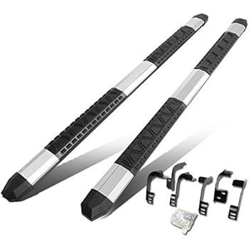 Amazon.com: For Dodge Ram 1500-3500 Crew Cab Chrome Side Step Nerf Bar ...