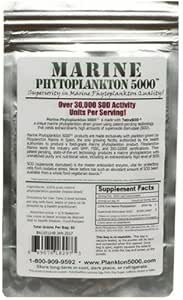 Amazon.com: Marine Phytoplankton 5000 - 80 Grams - 30,000 SOD Units ...