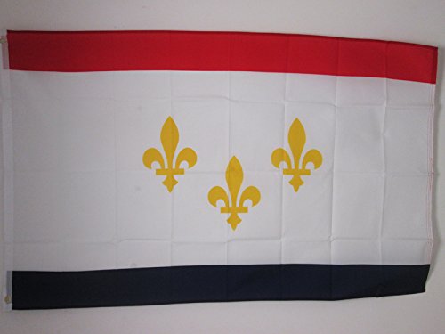 Amazon.com : AZ FLAG New Orleans Flag 3' x 5' - Louisiana - USA Flags ...