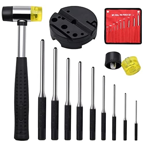 Roll Pin Punch Set, 14pcs Gunsmithing Punch Removing Repair Tools ...