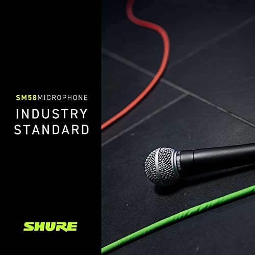Shure SM58 Cardioid Dynamic Vocal Microphone with Pneumatic Shock Mount ...