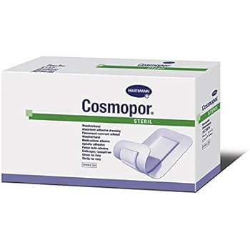 Amazon.com: Cosmopore® Sterile Adhesive Wound Dressing 6" x 6" (Box of ...