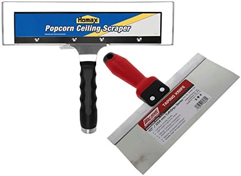 Homax Acoustic Popcorn Ceiling Scraper with Bag Hoop Plus Stainless ...