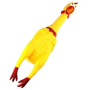 Amazon.com: YPY 1pcs Yellow Screaming Chicken / Rubber Squawking ...
