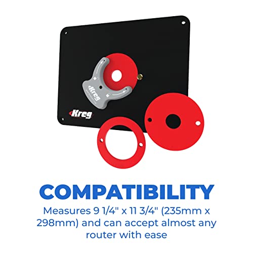 Kreg PRS4038 Precision Router Table Insert Plate - Undrilled | Pricepulse