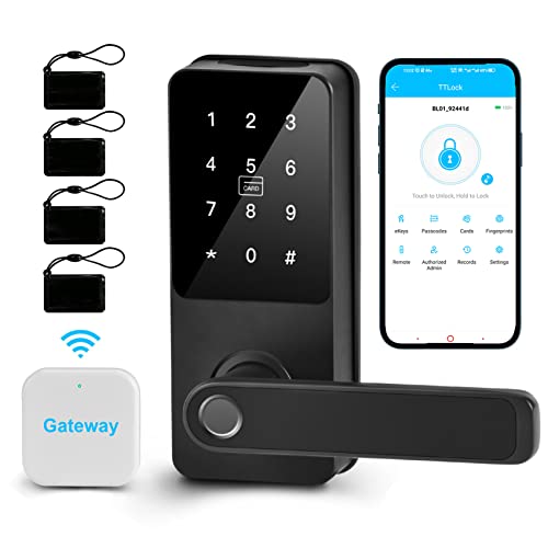 Slendor Smart Lock Keyless Entry Door Lock Fingerprint Door Lock with ...