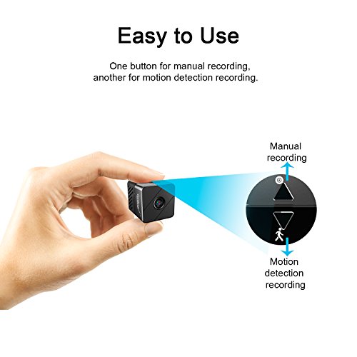 Mini Surveillance Camera,Conbrov T33-Conbrov T33 Mini Home Security Cam ...