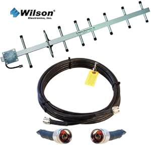 Amazon.com: Wilson 14 dB 800 MHz Yagi Cellular Antenna 301111 and ...