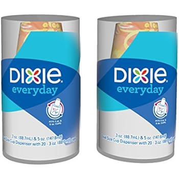 Amazon.com: Dixie Disposable Paper Cup Dispenser, For 3 Ounce or 5 ...