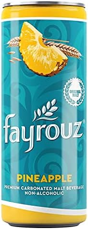 Fayrouz Non-Alcoholic Malt Beverage with Pineapple Flavor - 250 ml ...
