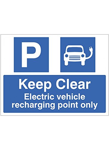 Caledonia Signs 17848K Keep Clear Electric Vehicle Recharging Point ...