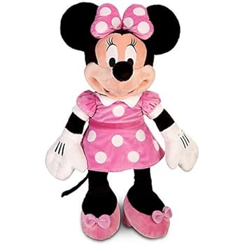 Amazon.com: Disney Large Minnie Mouse Plush Toy -- 27 H: Toys & Games