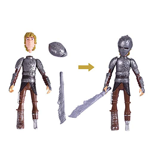 Max Fun Set of 8 Pcs HTTYD Action Figures Hiccup Astrid Stoick ...