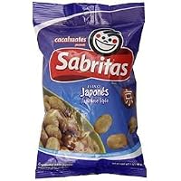Amazon.com : Sabritas Japanese Style Peanuts 7oz Bag (Pack of 6 ...