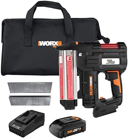 Worx WX840L 20V Power Share Cordless 18 Gauge Nail & Staple Gun price ...