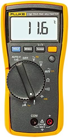 Digital HVAC Multimeter 600V (Resistance, Continuity, Frequency) Model ...