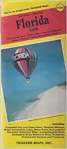 Full color-state map, Florida guide: Extra large scale ... featuring ...