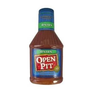 Amazon.com : Open Pit Onion BBQ Sauce, 18-Ounce (Pack of 6) : Barbecue ...