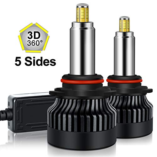 GuatemalaDigital.com - Producto: 9005 HB3 LED Headlight Bulbs 5 Sides ...