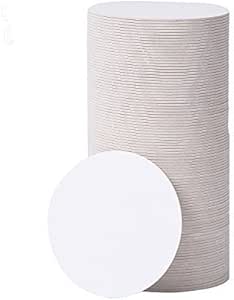 BAR DUDES Paper Coasters 100 Pack - 3.5 inch Round Cardboard Coasters ...