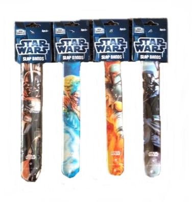 Buy Star Wars Slap Bands Series 2 Yoda, Boba Fett, Darth Vader Version ...