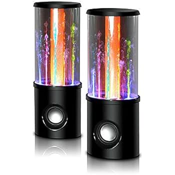 Amazon.com: SoundSOUL Water Dancing Speakers Light Show Water Fountain ...