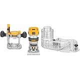 DEWALT DWP611PK 1.25 HP Max Torque Variable Speed Compact Router Combo ...