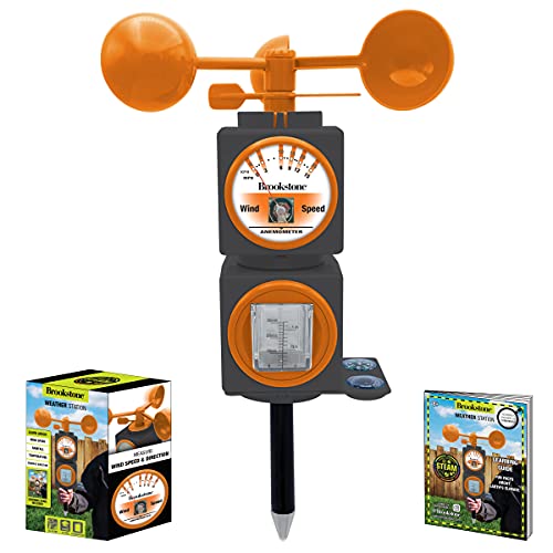 Brookstone Children’s Weather Station Kit - Meteorologist STEAM Toy for ...