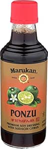 Amazon.com : MARUKAN Ponzu Premium Soy Dressing With Sudachi Citrus, 12 fl. oz. : Soy Sauces ...