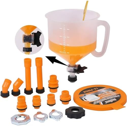 Kaigital Coolant Funnel Kit with Valve Switch Radiator, No-Spill ...