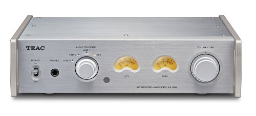 Teac AX-501 Integrated Amplifier, Silver - Want It All