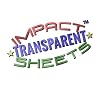 5 Pack - Impact Adhesive Backed Transparent Rigid Vinyl Film, Sticky ...