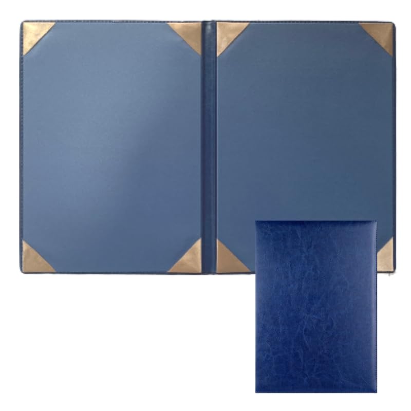 Mua Kaori de Cover Certificate Holder a3 File Menu Bi-Fold PU Leather 2 ...