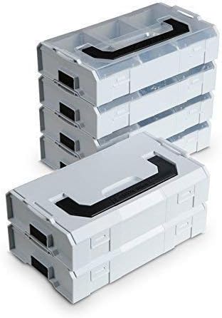 Bosch Sortimo L Boxx Mini | 6 Set in Red Transparent | Storage Screws ...