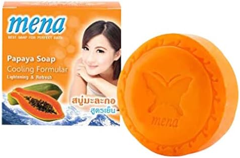 سعر Mena Herbal Papaya Cooling Formular Lightening And Refresh Soap ...