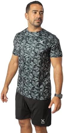 NEXUS SPORTSWEAR | Modern Camo Training| Polyester Workout Top | Quick ...