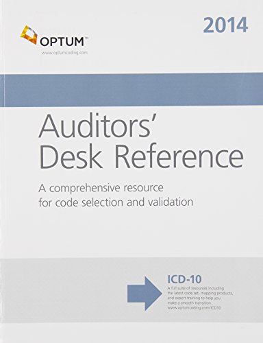 Auditors' Desk Reference 2014: OptumInsight, Inc.: 9781622540136 ...