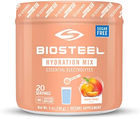 (146ml (Pack of 1)) - BioSteel Hydration Mix, Sugar-Free with Essential ...