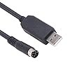 6FT USB MD 8P RS-232 Serial Adapter Cable for Rockwell AB MicroLogix ...