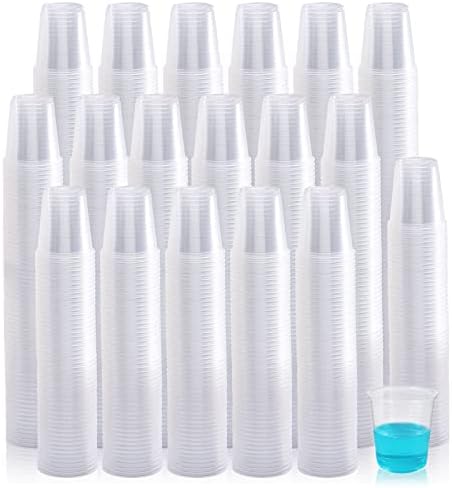 Turbo Bee 1000 Pack 3oz Disposable Plastic Cups,Disposable Mouthwash ...
