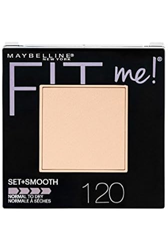 Maybelline New York Fit Me! Powder, 120 Classic Ivory, 0.3 Ounce in ...