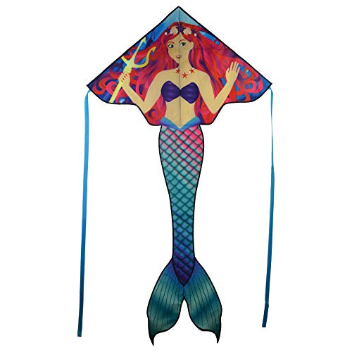 In the Breeze 3272 - Mermaid 45 Inch Fly-Hi Kite - Fun, Easy Flying ...