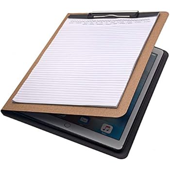Amazon.com: iCarryAlls Organizing Folio Case with Spring Clip, Tablet ...