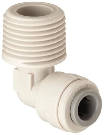 Celcon Acetal "Push to Connect" - Adaptor, 1/4" Tube x 3/8" NPT Male ...